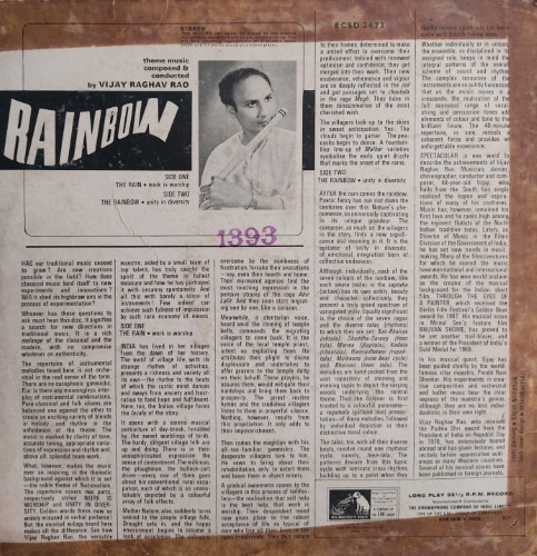 Rainbow – Vijay Raghav Rao (Instrumental Classical) – Vinyl World