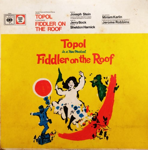 Topol in a New Musical Fiddler on the Roof – Vinyl World