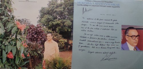 Mukesh & Lata Mangeshkar : A Triute to Mukesh by Lata Mangeshakr (2 LP ...