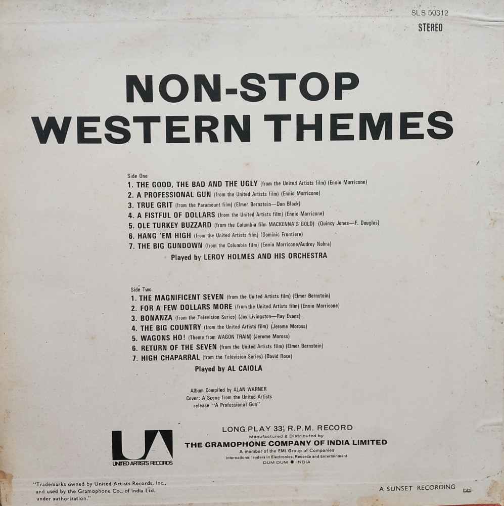 Non Stop Western Themes – Vinyl World