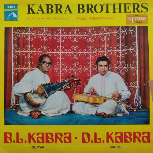 Kabra Brothers : BL Kabra – DL Kabra : Sarod & Guitar – Vinyl World