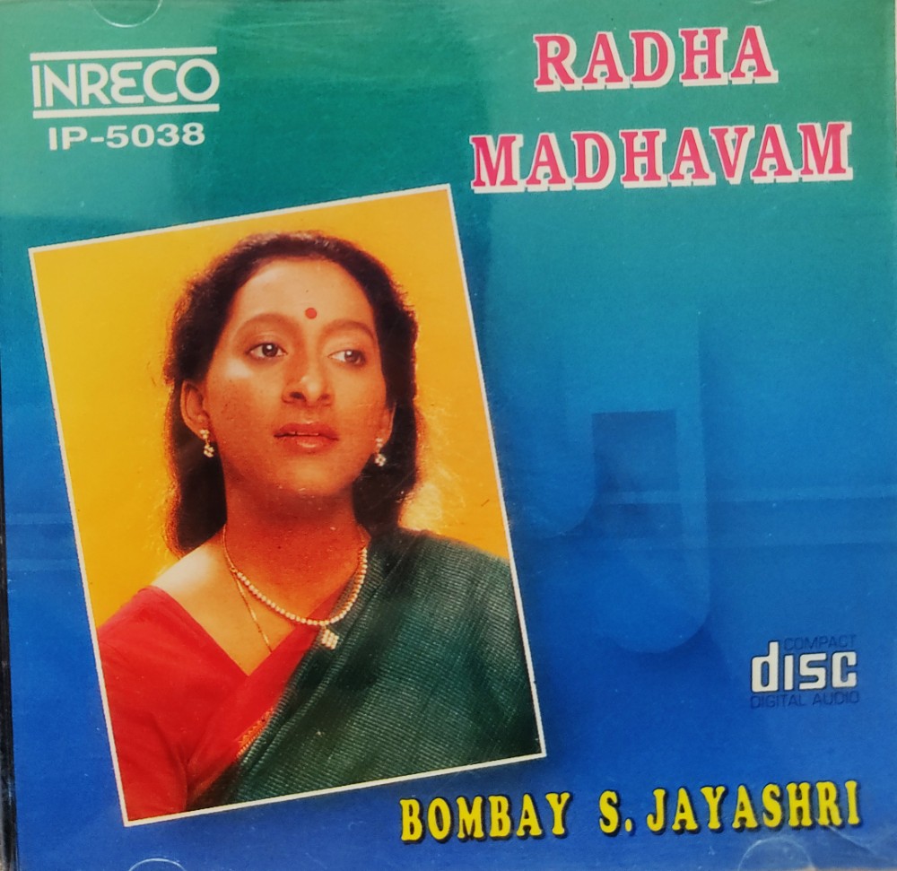 Radha Madhavam – Bombay S Jayshri – Vinyl World